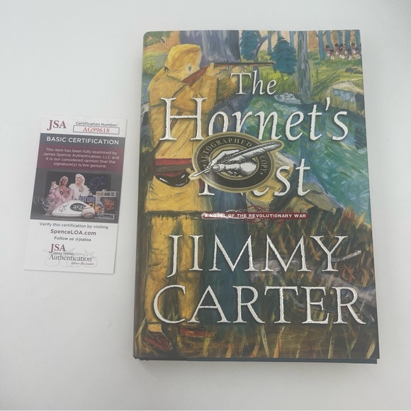 Other | Jsa Certified Jimmy Carter Autographed The Hornets Nest Book ...